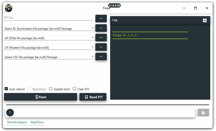[TOOL] Freya v1.0.2.0 | samsung Open Source flash tool | XDA Forums